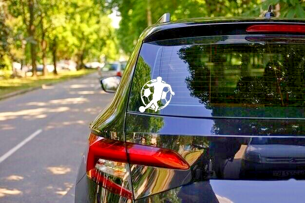 Soccer Player Boy - Car Window - Premium Vinyl Decal/Sticker 5.5x5.5 | eBay