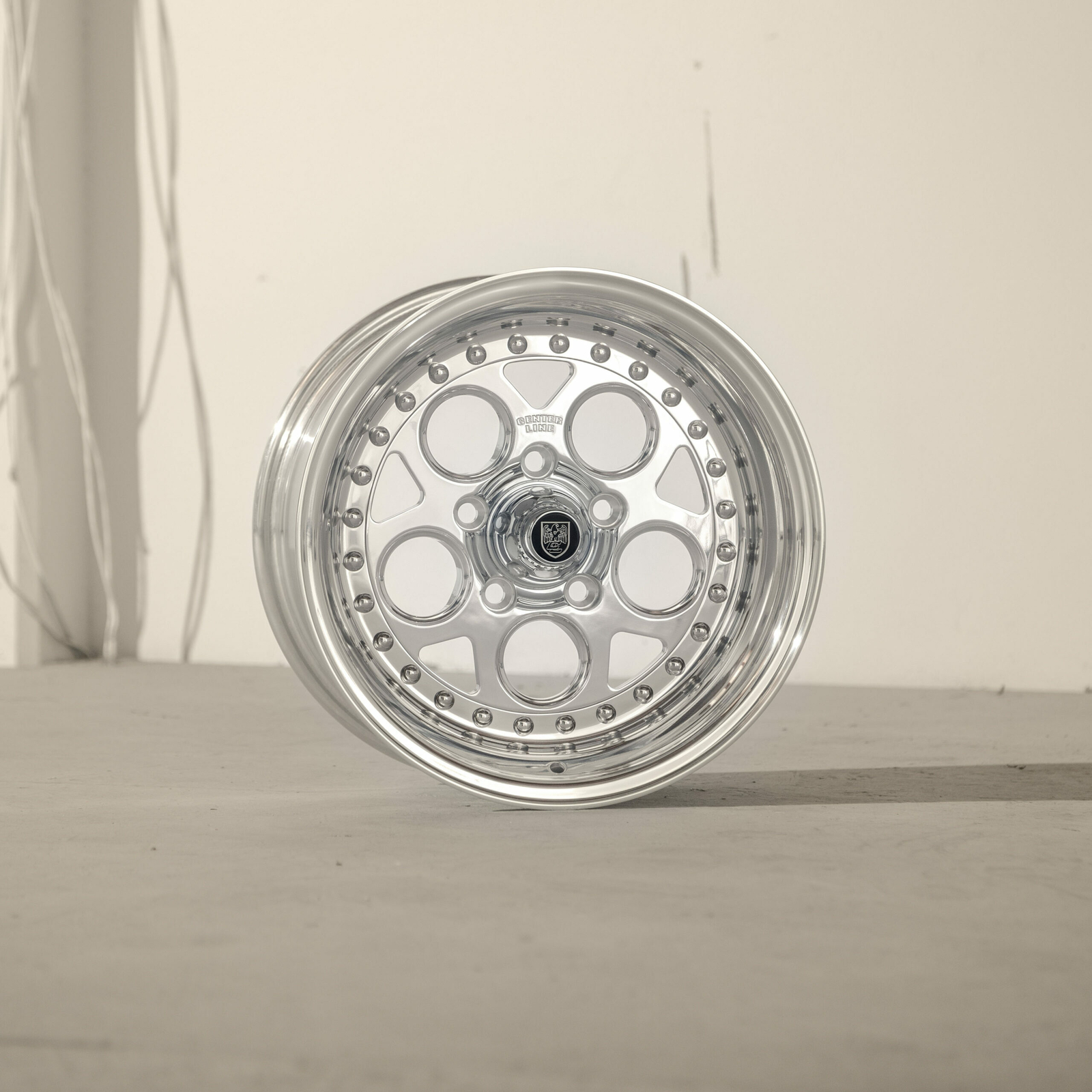 15" Center Line Rev 2.0 Polish Center Polished Lip 15x8 Wheel 5x4.5 ...