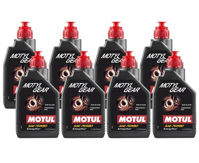MOTUL MOTYLGEAR 75W80 8L Technosynthese Transmission Fluid Gear Oil (8 ...