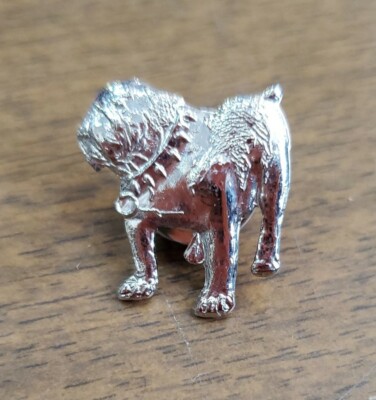 36Pb Vintage Mack Truck Bulldog Pin Silver tone Hat Vest Lapel Jacket ...