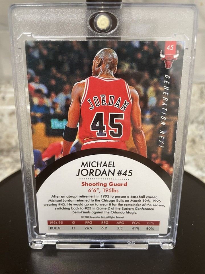 Michael Jordan Legends Of The Game #45 Cracked Ice | eBay