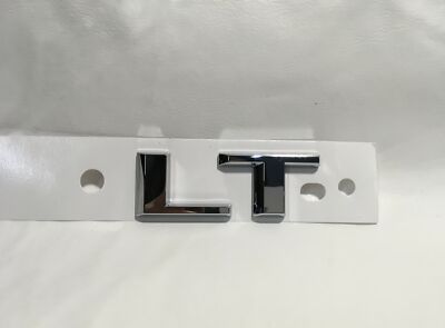 2019-20 SILVERADO CHROME "LT" TAIL GATE EMBLEM NEW GM 84557549 | eBay