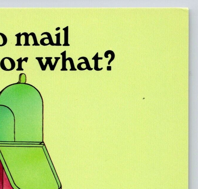 Garfield Empty Mailbox Need Stationary? Write Soon Humor Comic Green ...