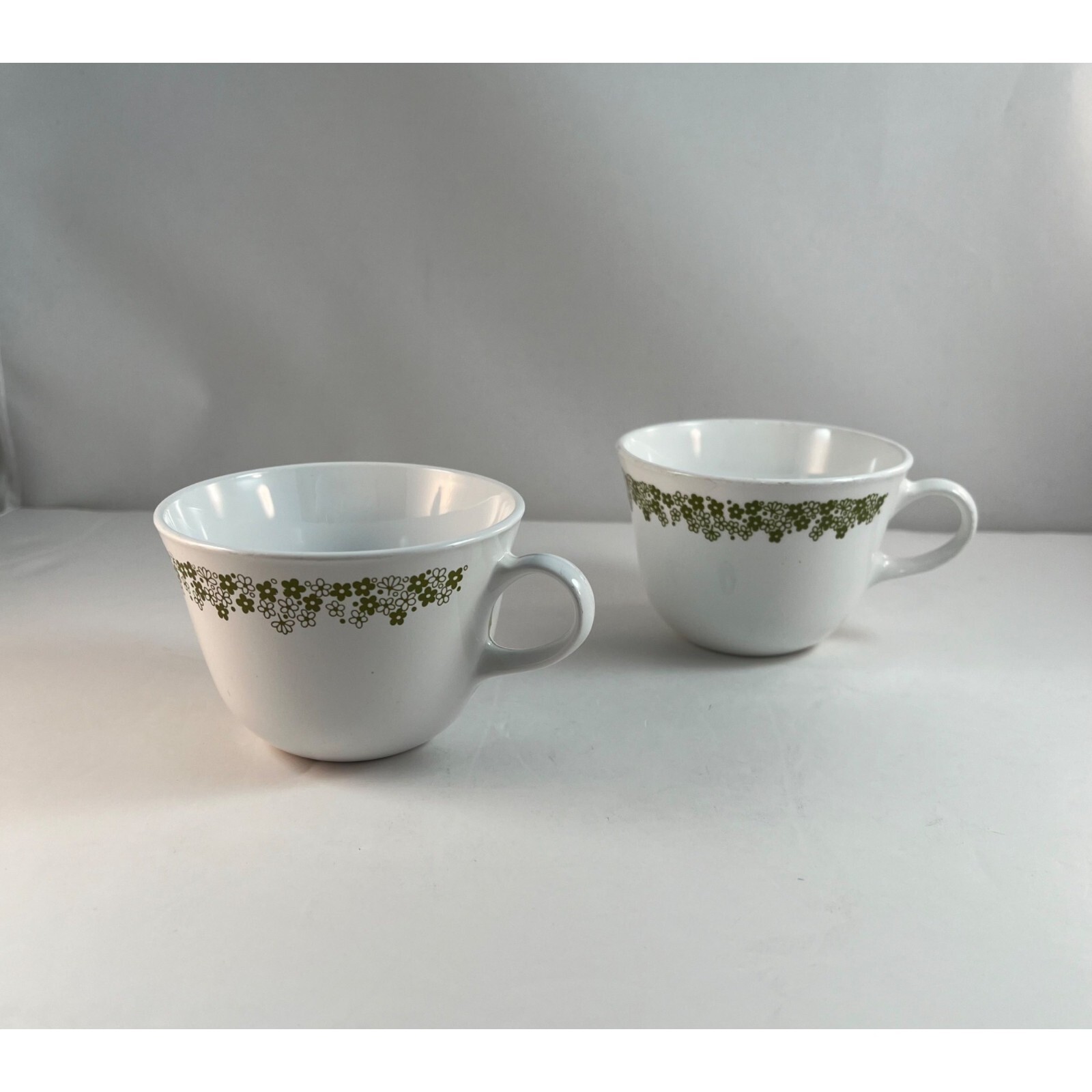 Corelle Spring Blossom Cups Mugs Crazy Daisy Lot of 4 Corning USA C ...