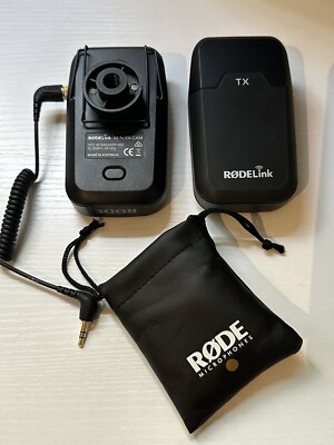 Rode RodeLINK Filmmaker Kit Lavalier Mic DSLR Camera-Mounted Receiver ...