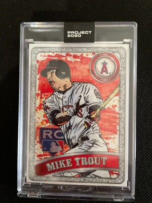 2020 TOPPS PROJECT 2020 #100 MIKE TROUT BLAKE JAMIESON | eBay