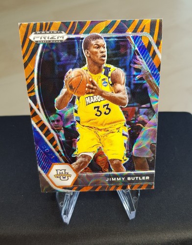 Panini 2021 Prizm Draft #66 Jimmy Butler - Choice Tiger Stripe Scope ...