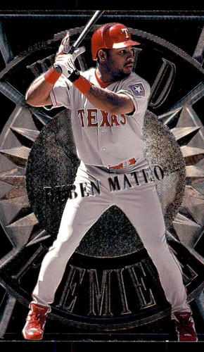2000 Ultra World Premiere #1WP Ruben Mateo Texas Rangers | eBay