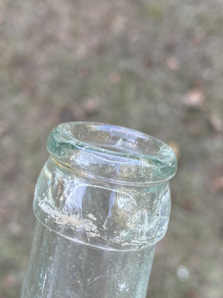 RARE ANTIQUE BLOWN KENNEDY TUSCALOOSA ALABAMA SODA BOTTLE CIRCLE SLUG ...