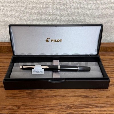 Pilot Capless Fermo Fountain Pen Black Fine Nib Rare Collectible ...