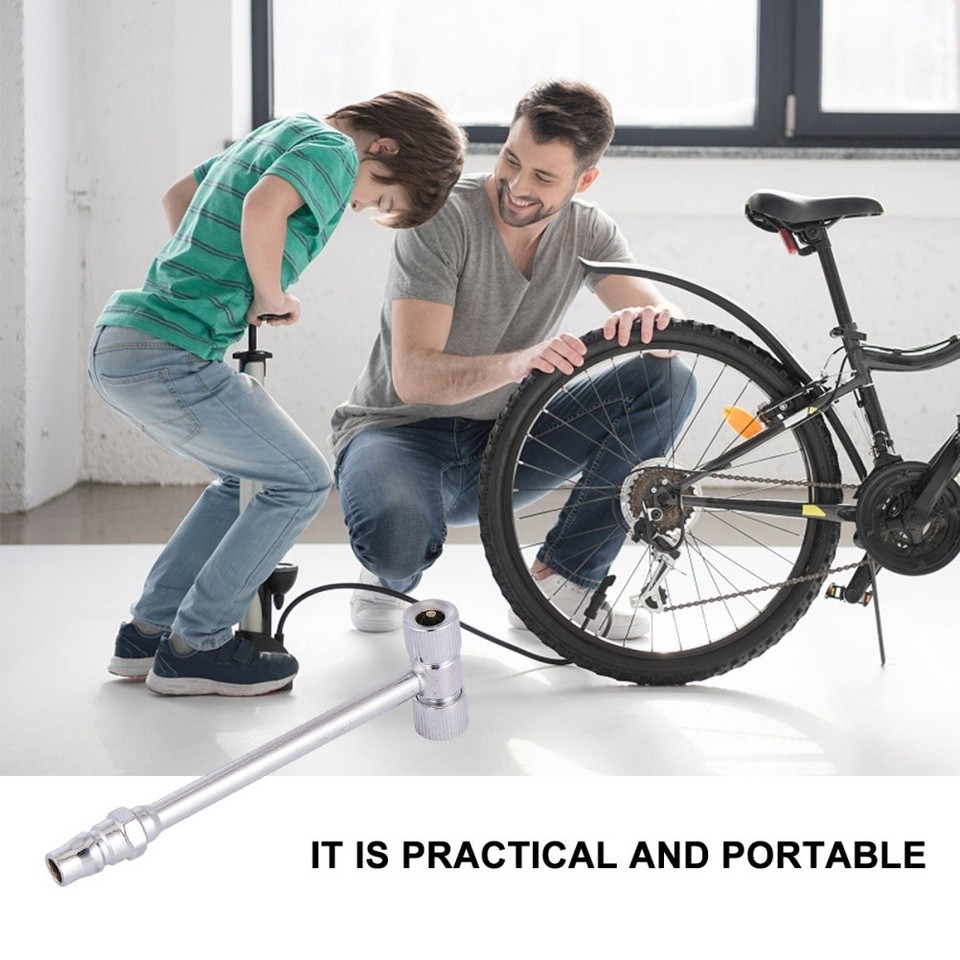 1Pc Car Tyre Tire Inflator Connector Motor Inflation Head Air Input ...