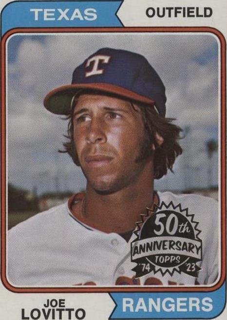 2023 Topps Heritage - 1974 Topps Originals Buybacks Joe Lovitto #639 ...
