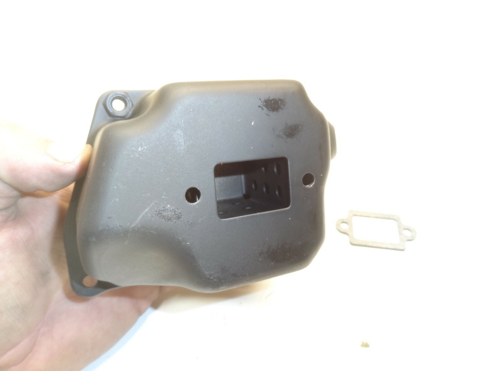 High Flow Dual Port Muffler Exhaust For Stihl 034 036 MS340 MS360 Chain ...