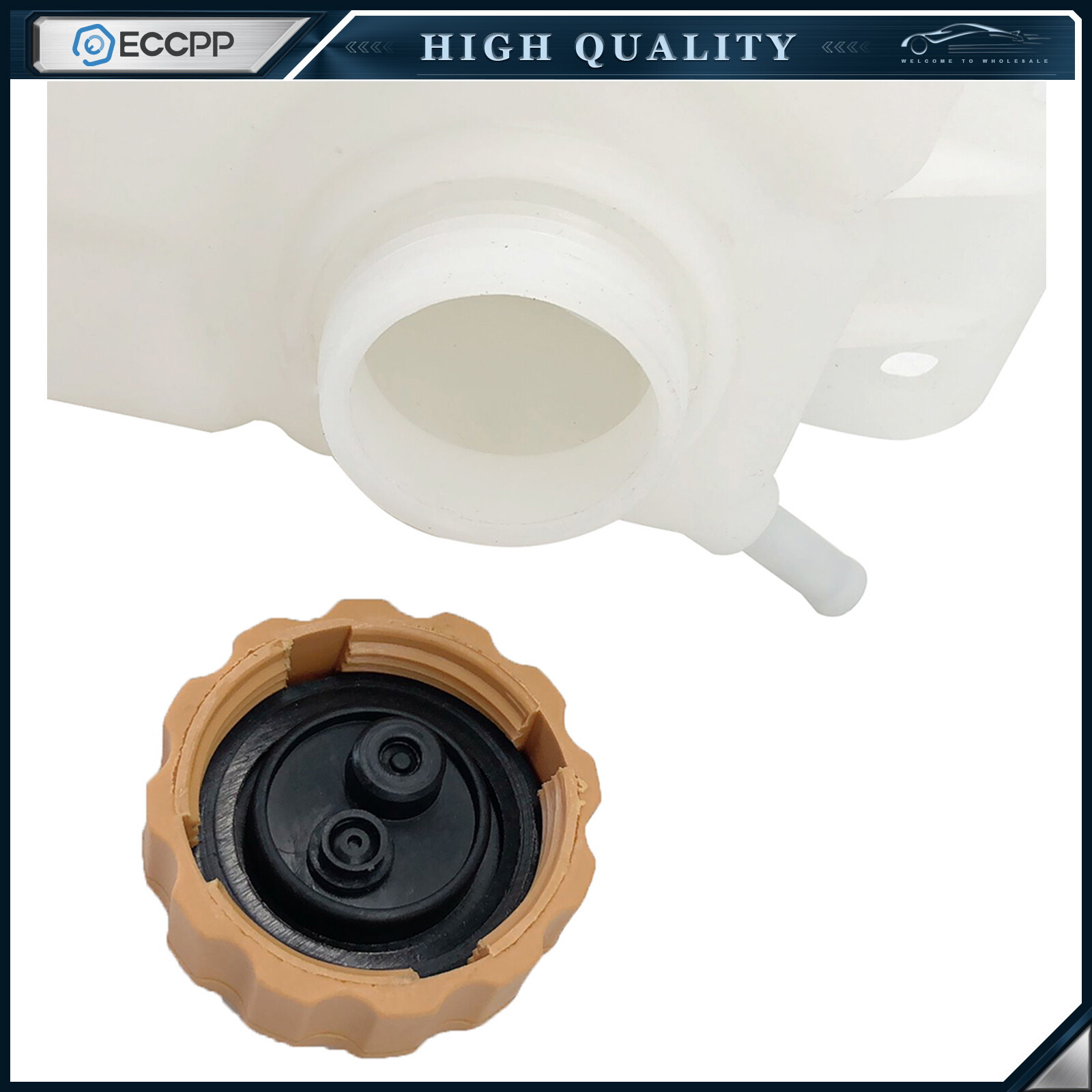 For Chevrolet Aveo 1.6L 2004-2008 Radiator Coolant Overflow Tank ...