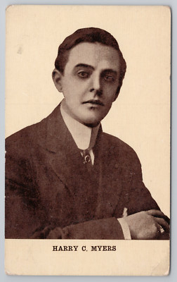 Harry Myers Postcard American Film Actor and Director Starred in 292 ...