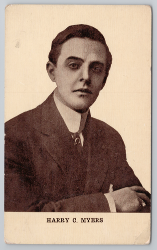 Harry Myers Postcard American Film Actor and Director Starred in 292 ...