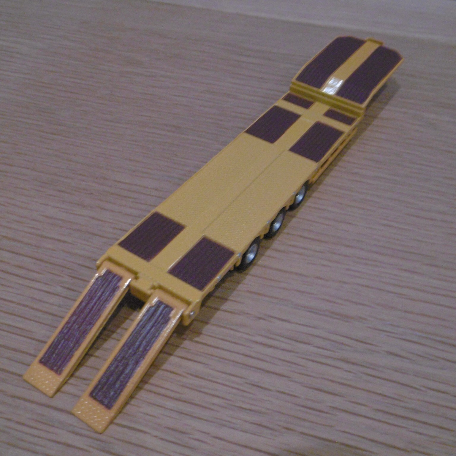 Oxford Modern Truck Nooteboom Low Loader Trailer with Ramps No Livery 1 ...