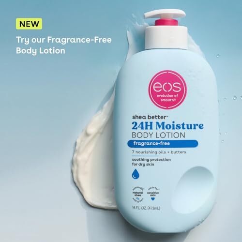 eos Shea Better Body Lotion- Pomegranate Raspberry 24-Hour Moisture ...