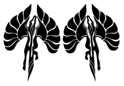 Pontiac Fiero *PEGASUS* Vinyl Decal Sticker Set *3 Sizes* *17 Colors to ...