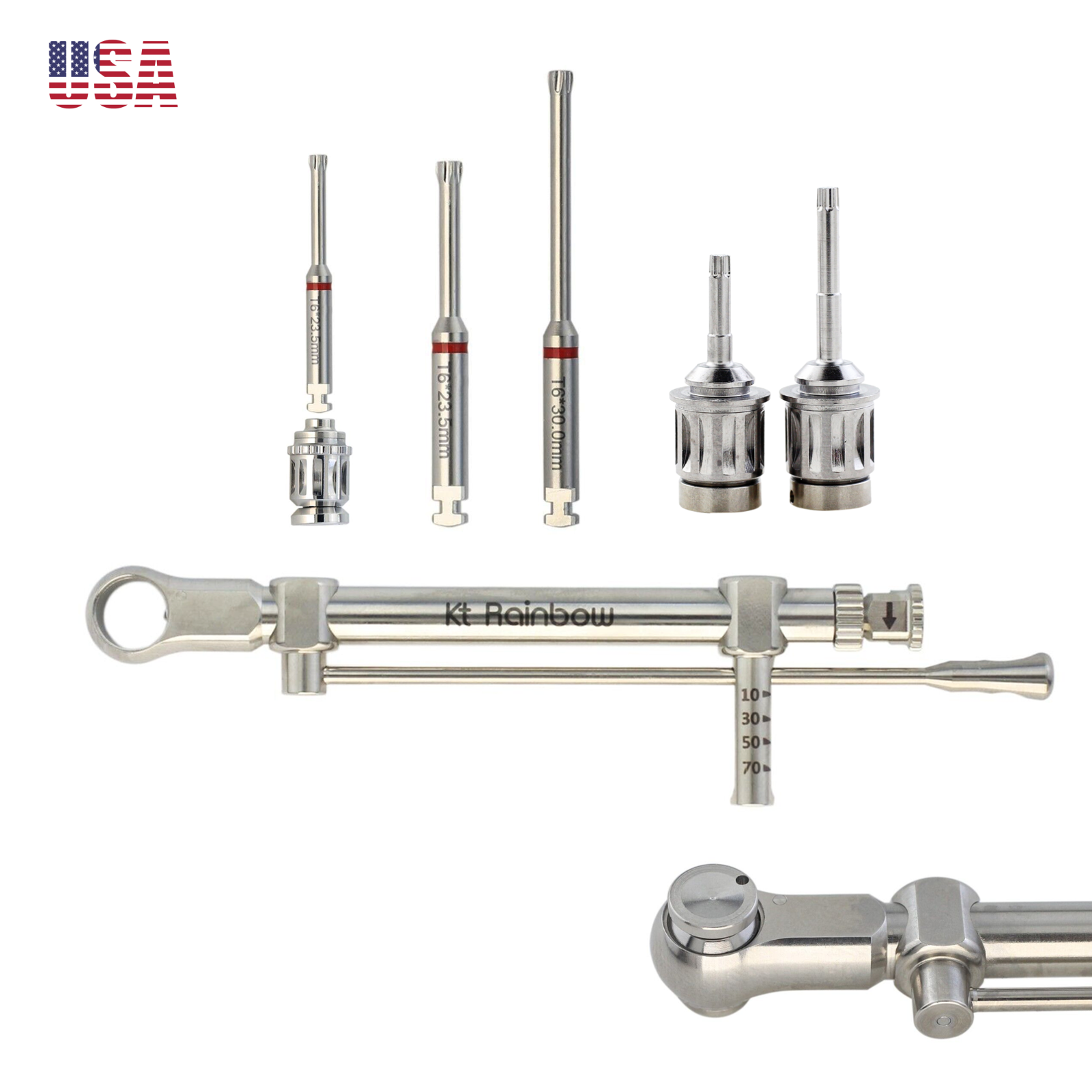 Dental Implant Straumann Drivers Hand Latch Torque Wrench Adapter ...