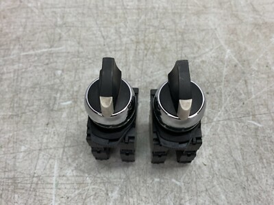 Allen-Bradley 800FM-SM32 3-Position Switch + 4x 800F-X10 1 N.O.Contact ...