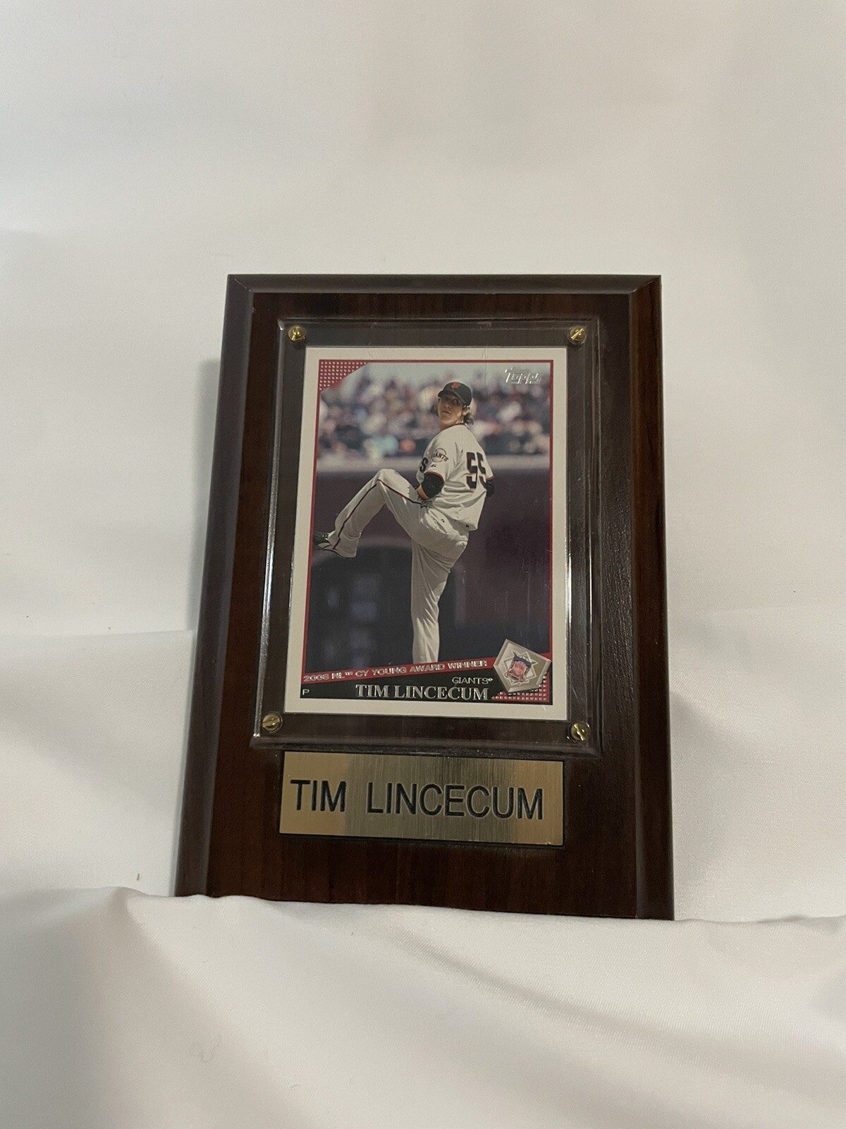 2009 Topps San Francisco Giants Baseball Card #78 Tim Lincecum on ...