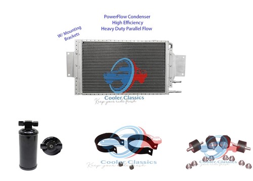 67 68 Chevy SS z28 Firebird Camaro Chevelle Nova PowerFlow ACCondenser ...