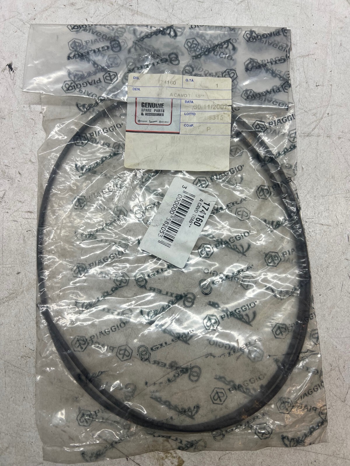 VESPA P125X PX200E LML GENUINE SPEEDO INNER CABLE | eBay UK