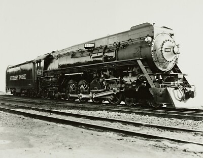 Southern Pacific (SP) 4462 Lima built class GS-6 4-8-4 1943 8 x 10 ...