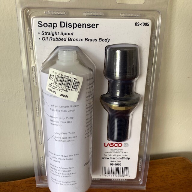 Lasco Soap Dispenser 09-1005 Oil Rubbed Bronze Brass Body NEW | eBay