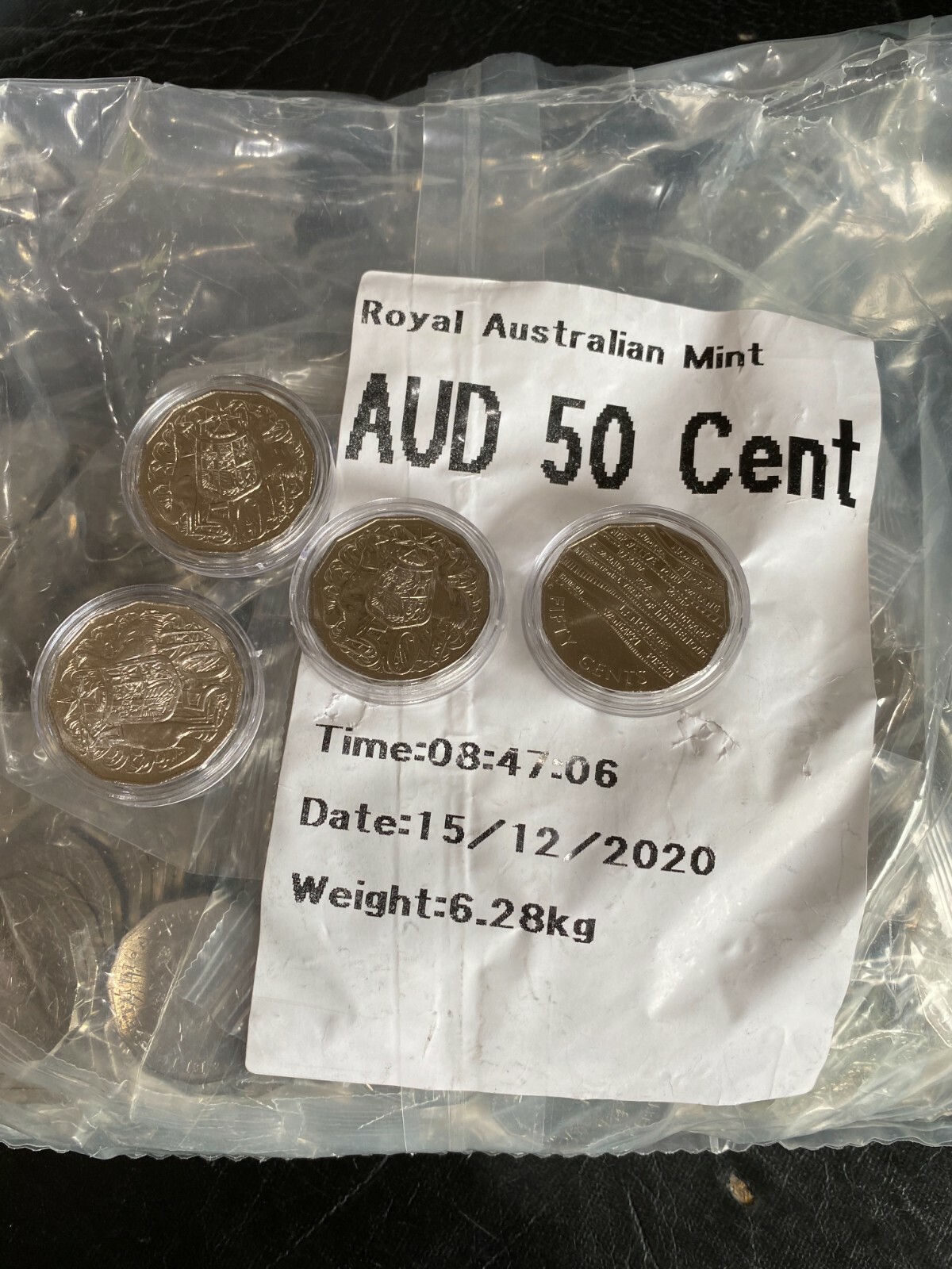 Australian 50 cent coin collection 2019 - 2020 UNC Jody Clark (JC) IRB ...