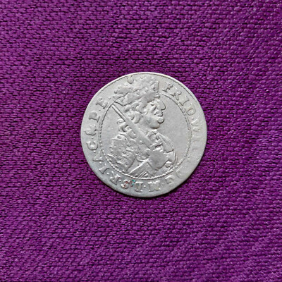 Medieval Prussian Silver Coin 18 Groschen (Ort), Friedrich Wilhelm ...