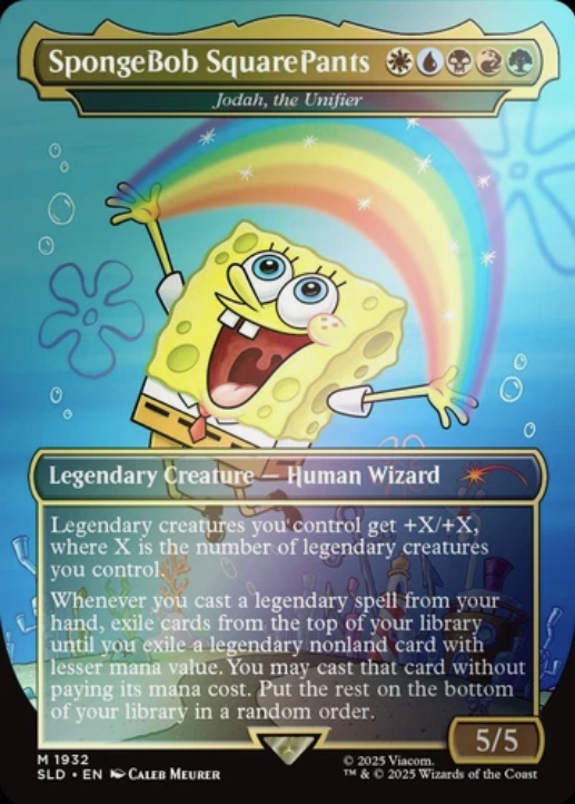 MTG SpongeBob SquarePants Bundle FOIL Edition Secret Lair | eBay