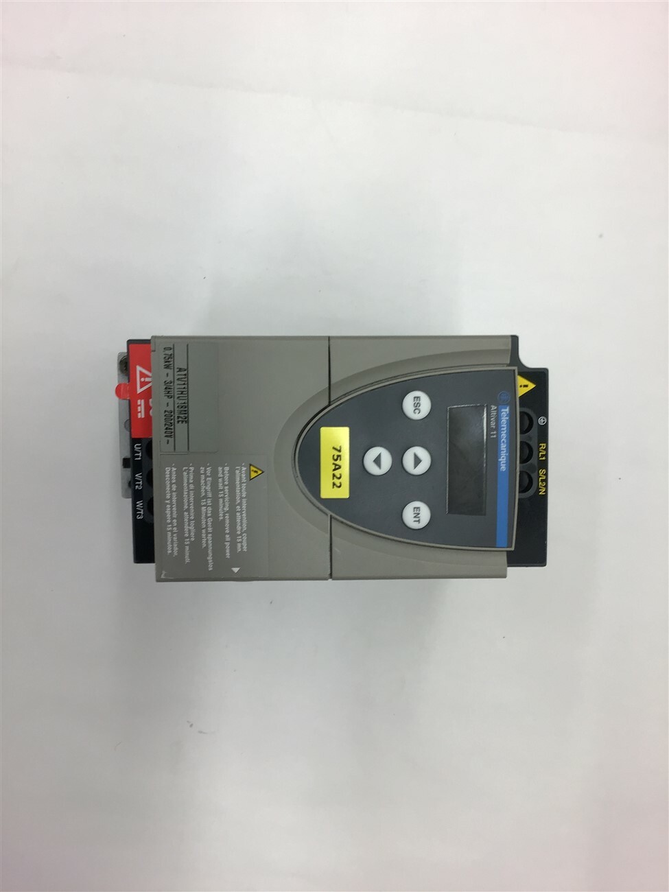 Telemecanique ATV11HU18M2E 3/4 HP 200/230 Volt Output 3.6 Amp | eBay