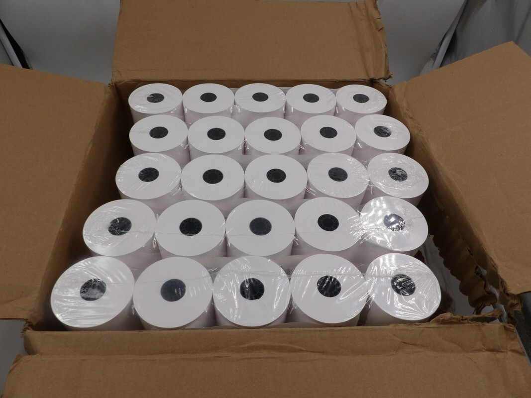 PAPER ROLL PRODUCTS B214150Z1010 LOT OF 100 ROLLS 2 1/4" | eBay