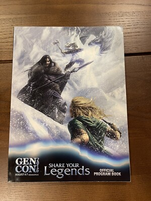 Gen Con 2016 Program Guide Book Gencon | eBay