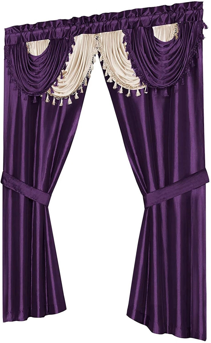 Purple Curtains Living Room