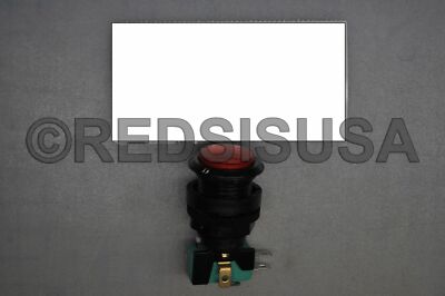 Generic Luminous Red Pulsator With Microinterruptor 2W Electro ...