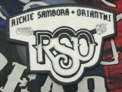 EMBROIDERED RSO RICHIE SAMBORA + ORIANTHI PATCH (Please Read Ad) | eBay