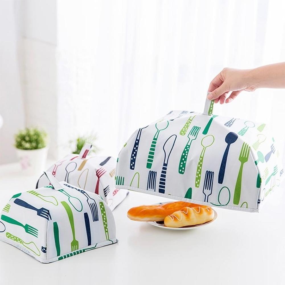 Dustproof Folded Aluminum Foil Food Cover Kitchen Insulation Anti ...