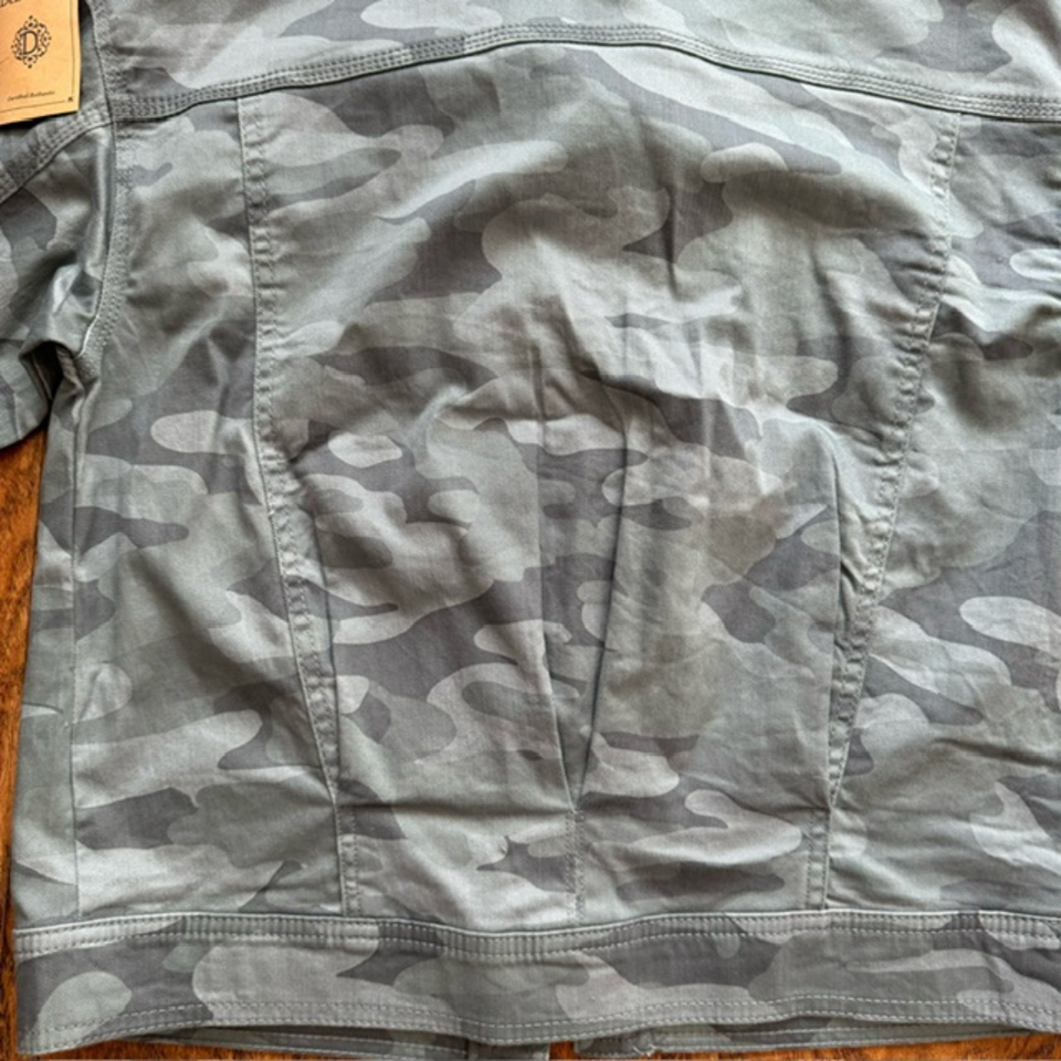 Democracy Crop Twill Jacket Women's Gray Cotton Size XS NWT | eBay