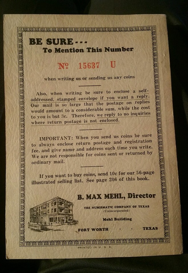 The Star Rare Coin Encyclopedia B.Max Mehl | eBay