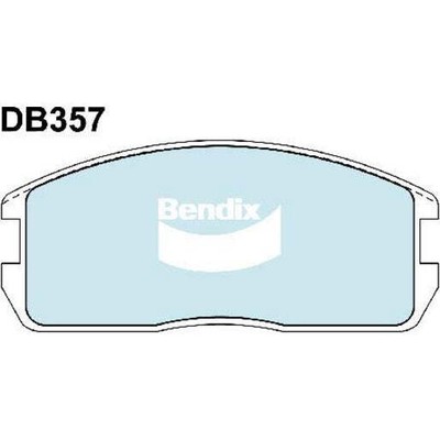 Bendix General CT Brake Pad Set Front DB357 GCT | eBay Australia