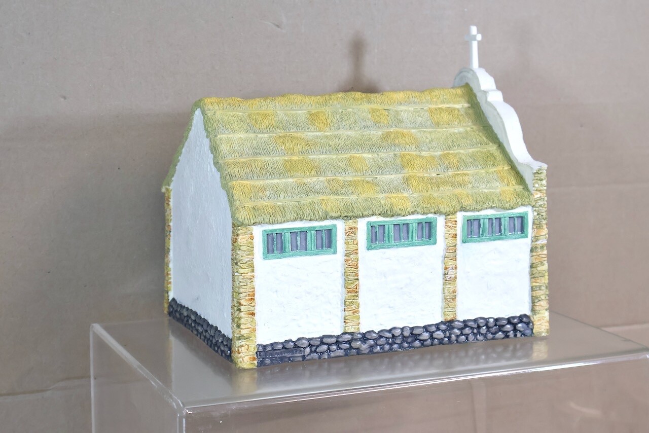 JG MINIATURES GITTINS 54mm 1/30 ZULU WAR RORKE'S DRIFT MISSION BUILDING ...