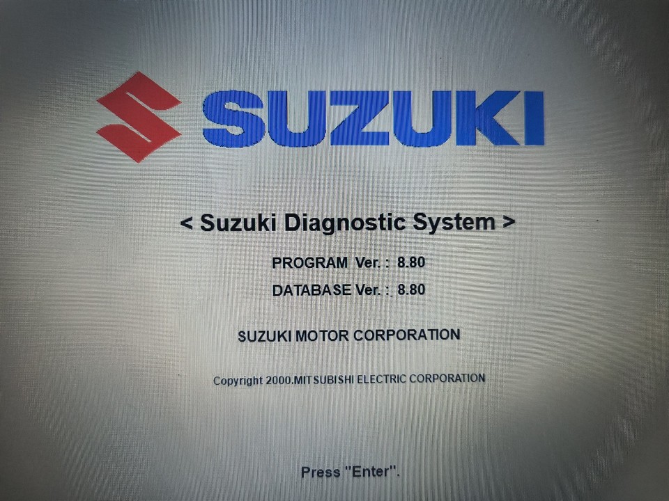 LAPTOP YAMAHA & SUZUKI MARINE OUTBOARD DIAGNOSTIC KIT SDS 8.8 YDS1.33 ...