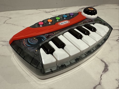 Little Tikes PopTunes Keyboard Piano Rockin' Tunes Battery Operated ...