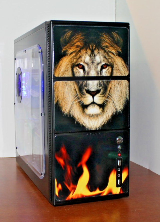 Gaming PC Desktop Computer 12 Core Ryzen 5 2400GE 3.8GHz 400GB SSD 16GB ...