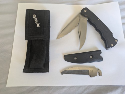 W/ Buck 426BK Bucklite III Knife 1st Generation Handle Design 1984 | eBay