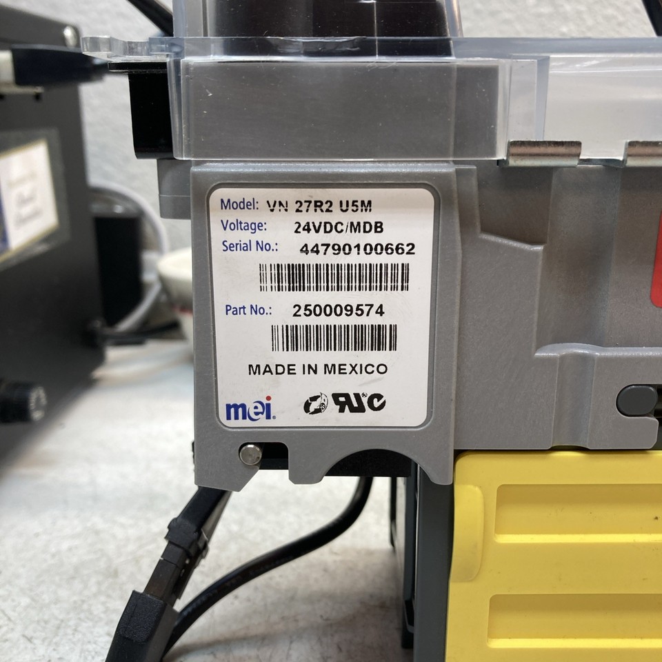 MEI VN27R2 U5 MDB VALIDATOR . COMPLETELY REBUILT PROFESSIONALLY. MDB 24 ...