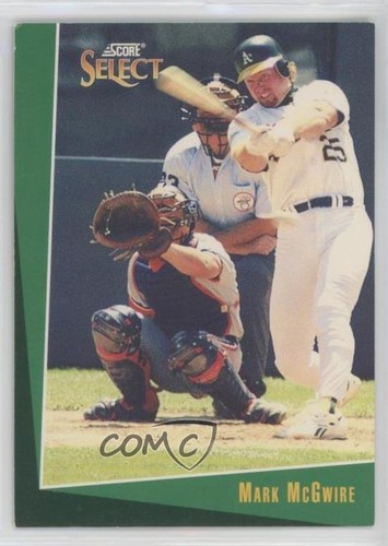 1993 Score Select Mark McGwire #16 d1f | eBay UK